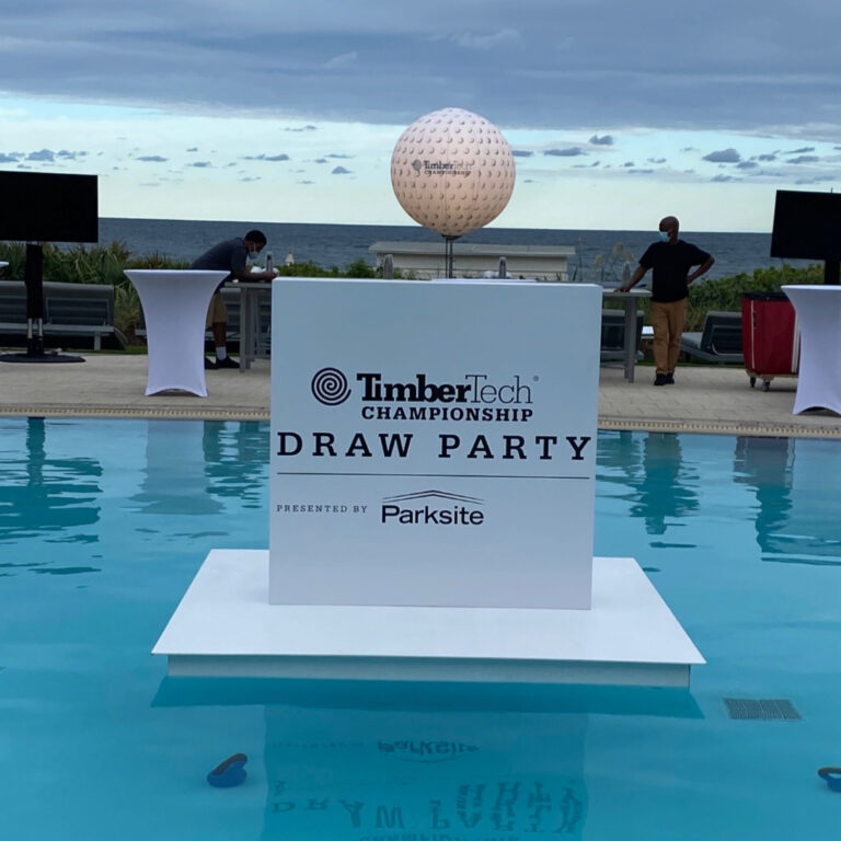 Upright Floating Logo | Event Effects Group