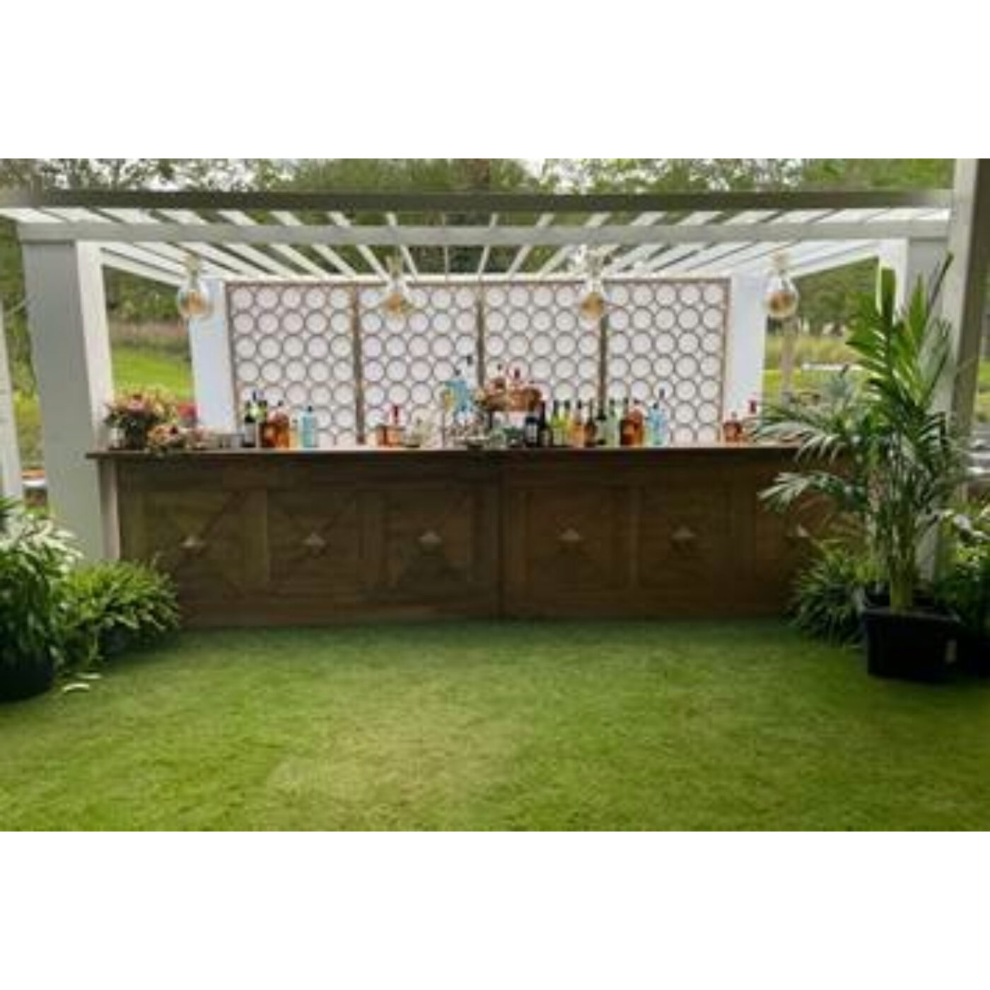 Beam Canopy Bar Back 14 | Event Effects Group